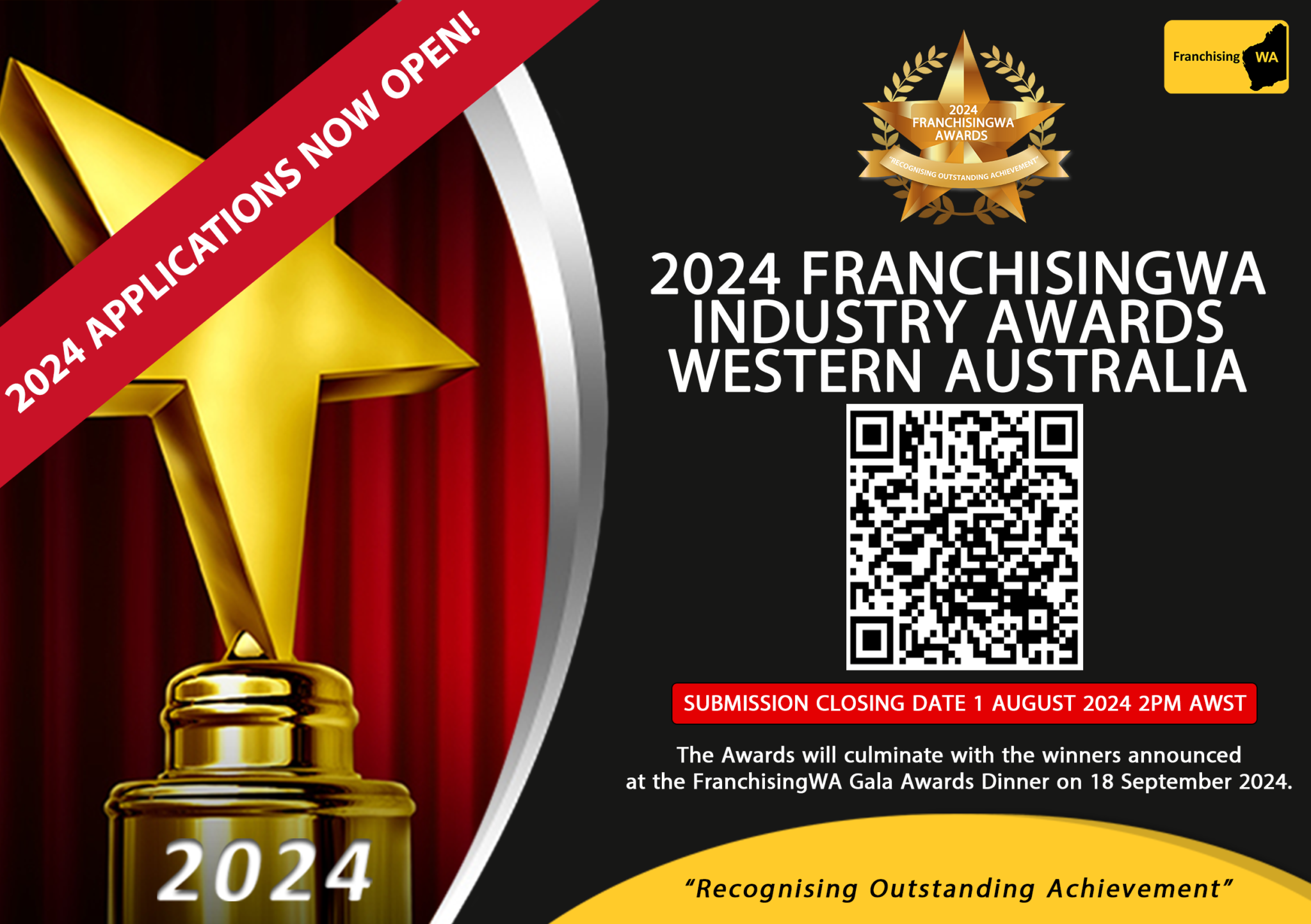 Applications open for the 2024 FranchisingWA Industry Awards Western ...